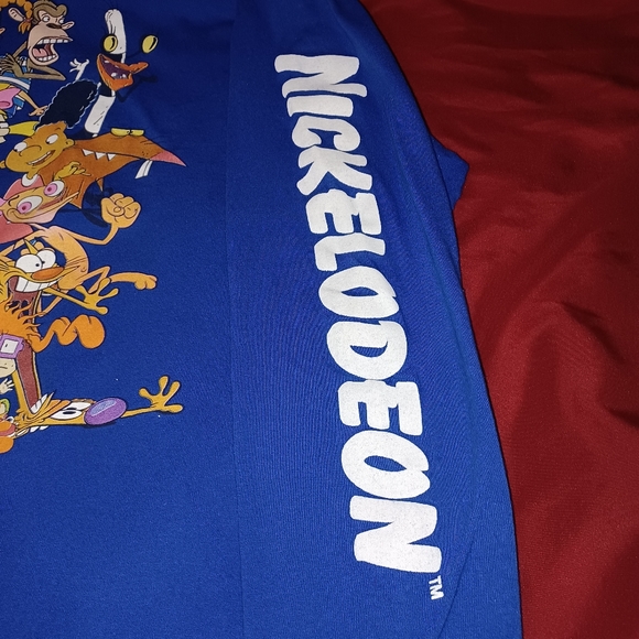 Nickelodeon | Shirts | Nickelodeons Cartoon Characters Long Sleeve Tee ...